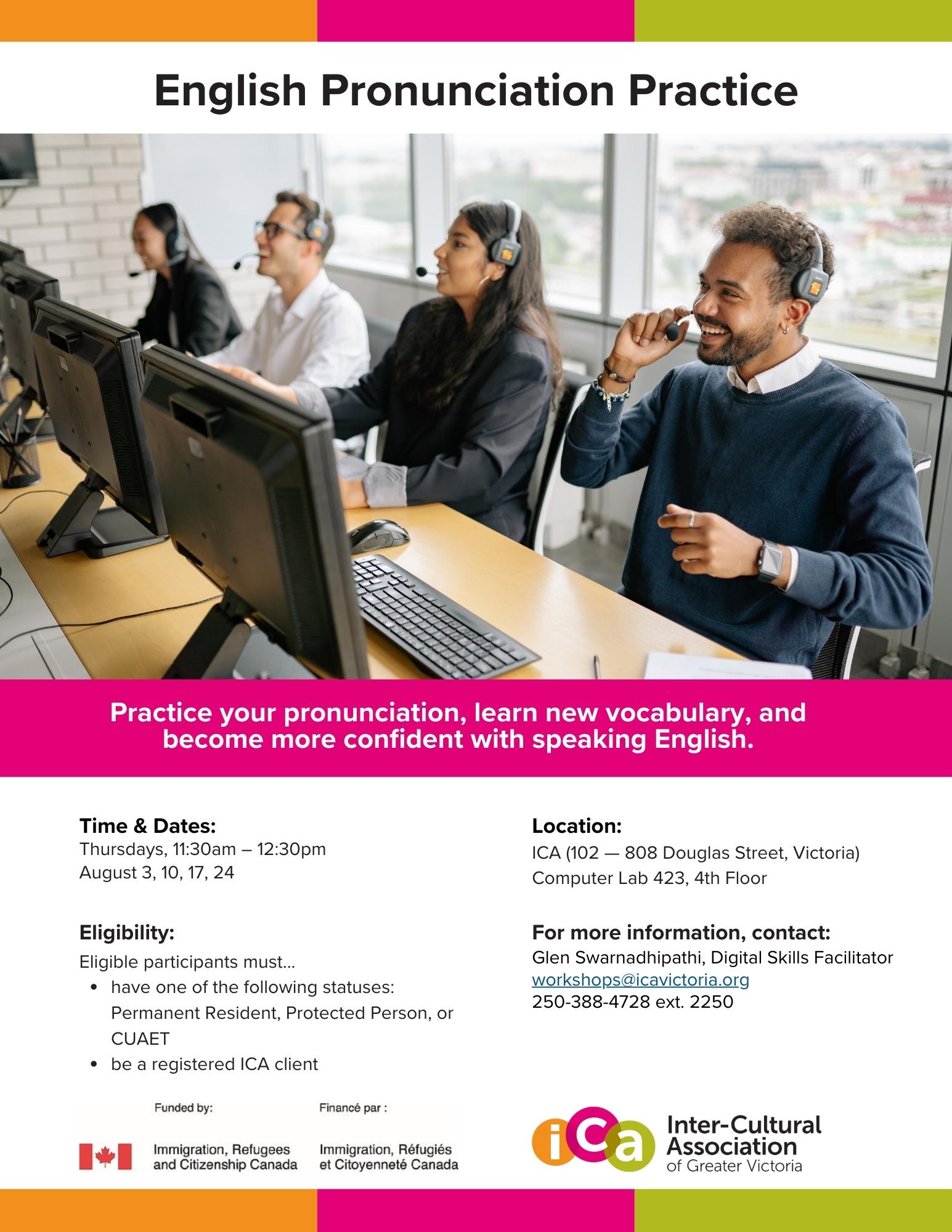 Settlement Workshops & Training – Inter-cultural Association of Greater ...